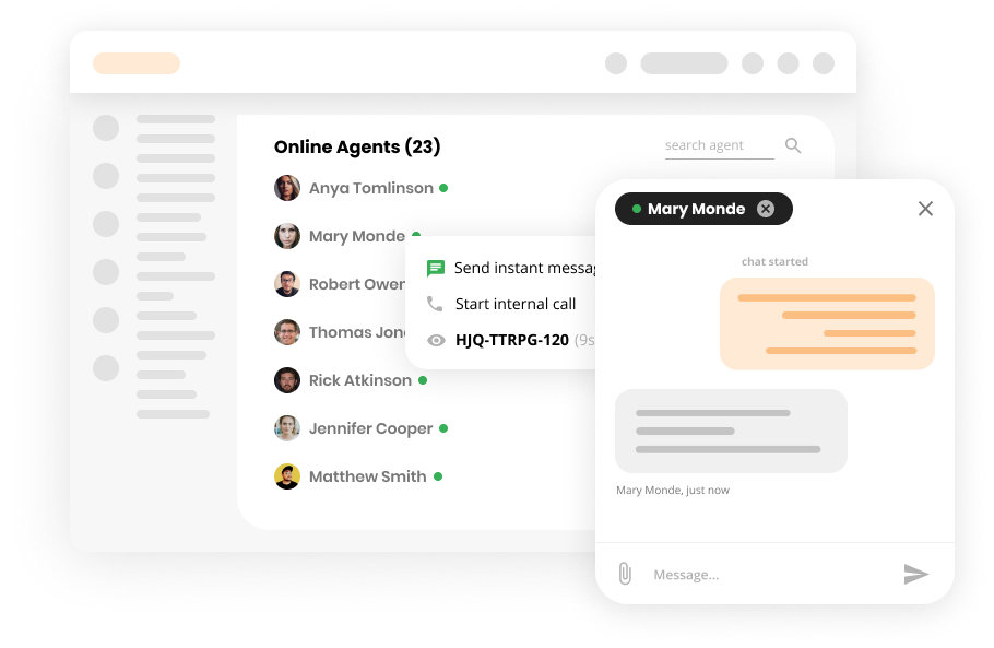 Internal Chat Features | LiveAgent - Help Desk Software & Live Chat
